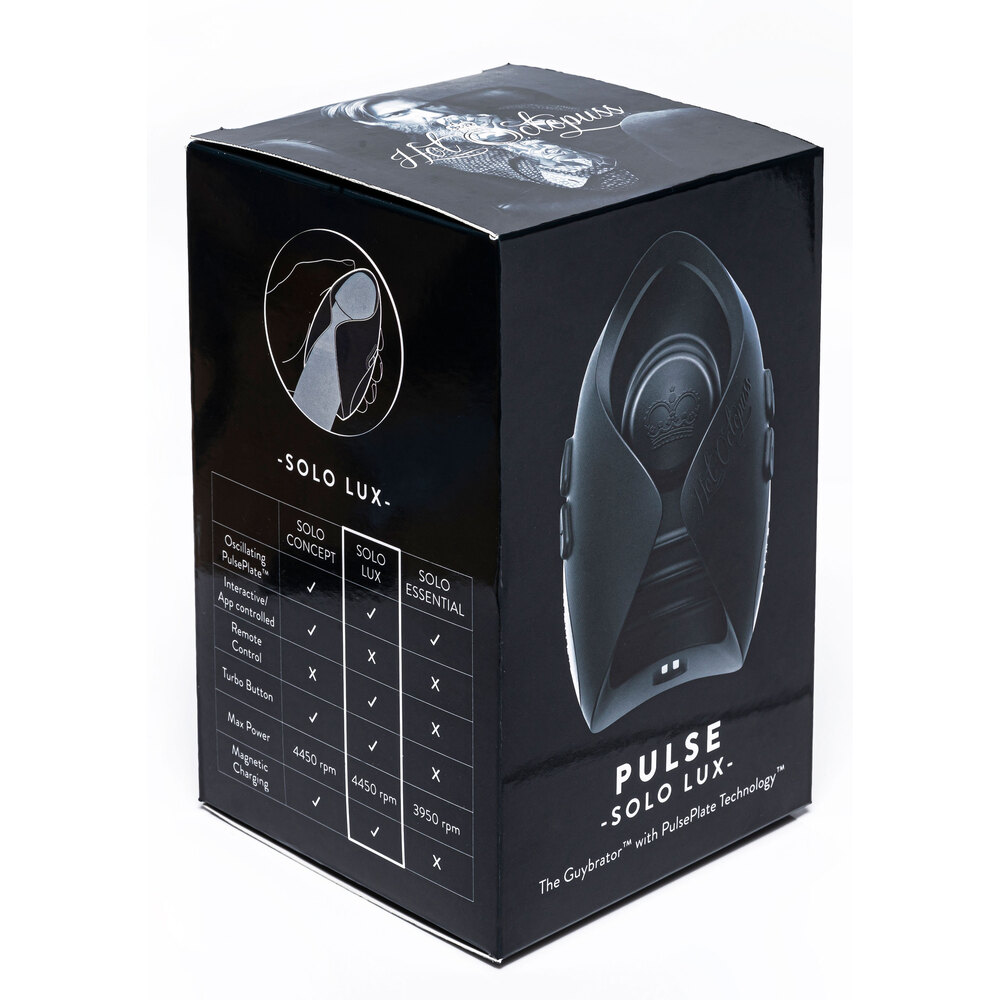 Pulse Solo Lux Guybrator Masturbator With Pulse Plate Tech - Feel ...